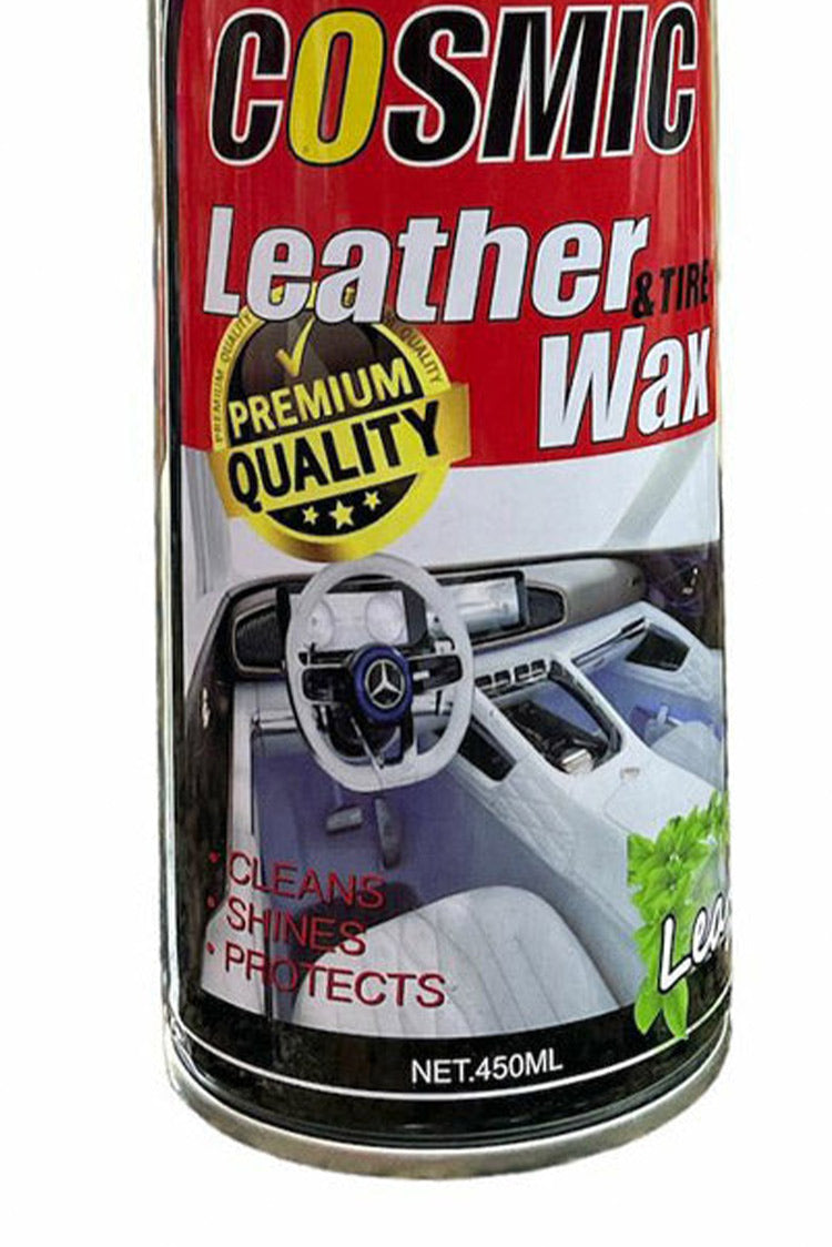 Cosmic Leather & Tyre Wax Leaf - 450ml – CAR GLAMS