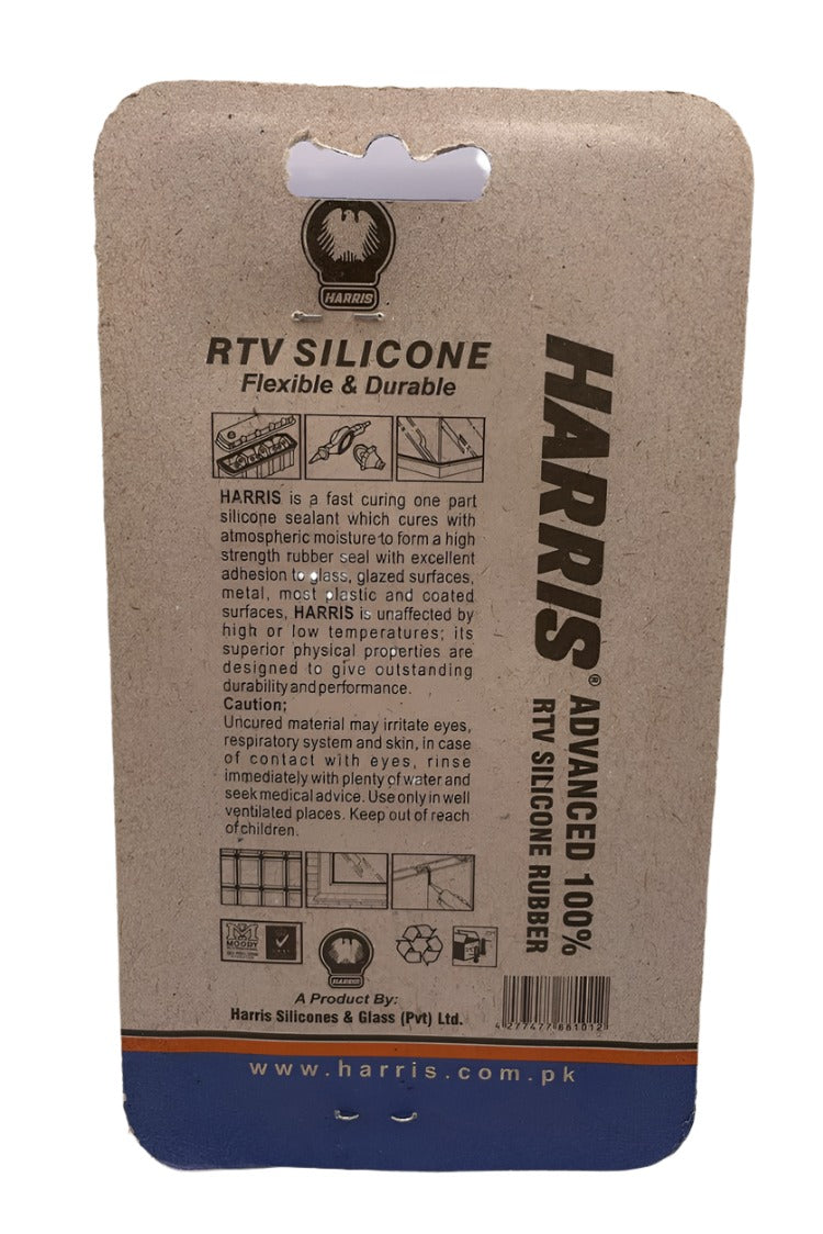 Harris RTV Silicone Sealant Clear - 20g – CAR GLAMS